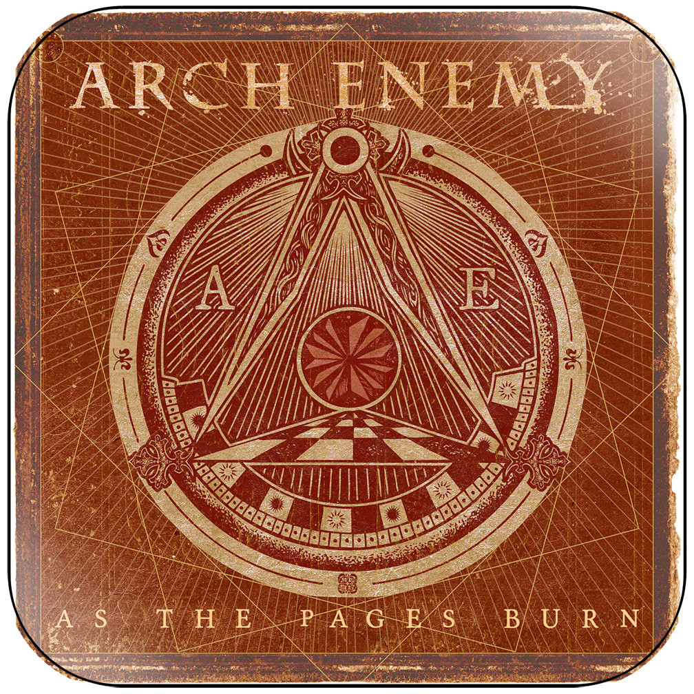Arch Enemy As The Pages Burn Album Cover Sticker Album Cover Sticker