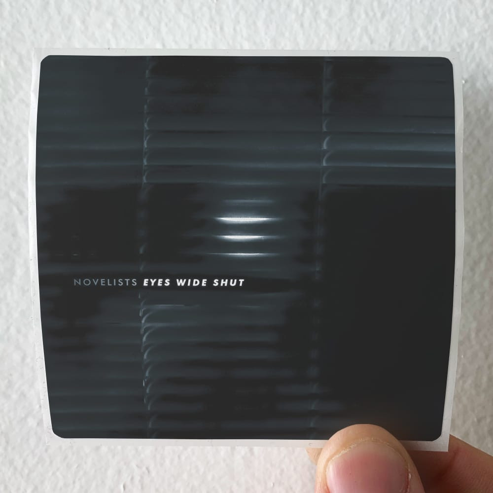 Novelists Eyes Wide Shut Album Cover Sticker