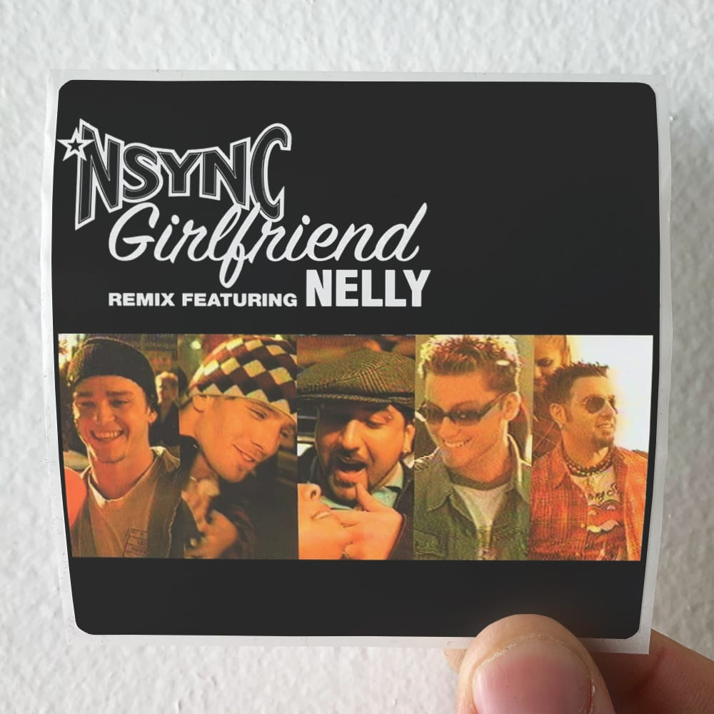 NSYNC Girlfriend Album Cover Sticker