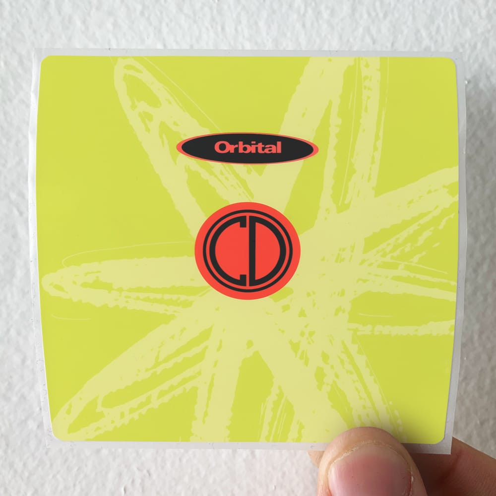 Orbital Orbital Album Cover Sticker