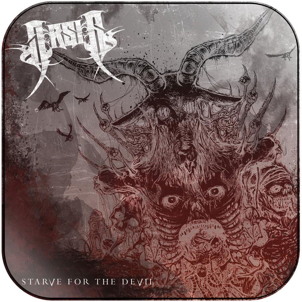 Arsis Starve For The Devil Album Cover Sticker Album Cover Sticker