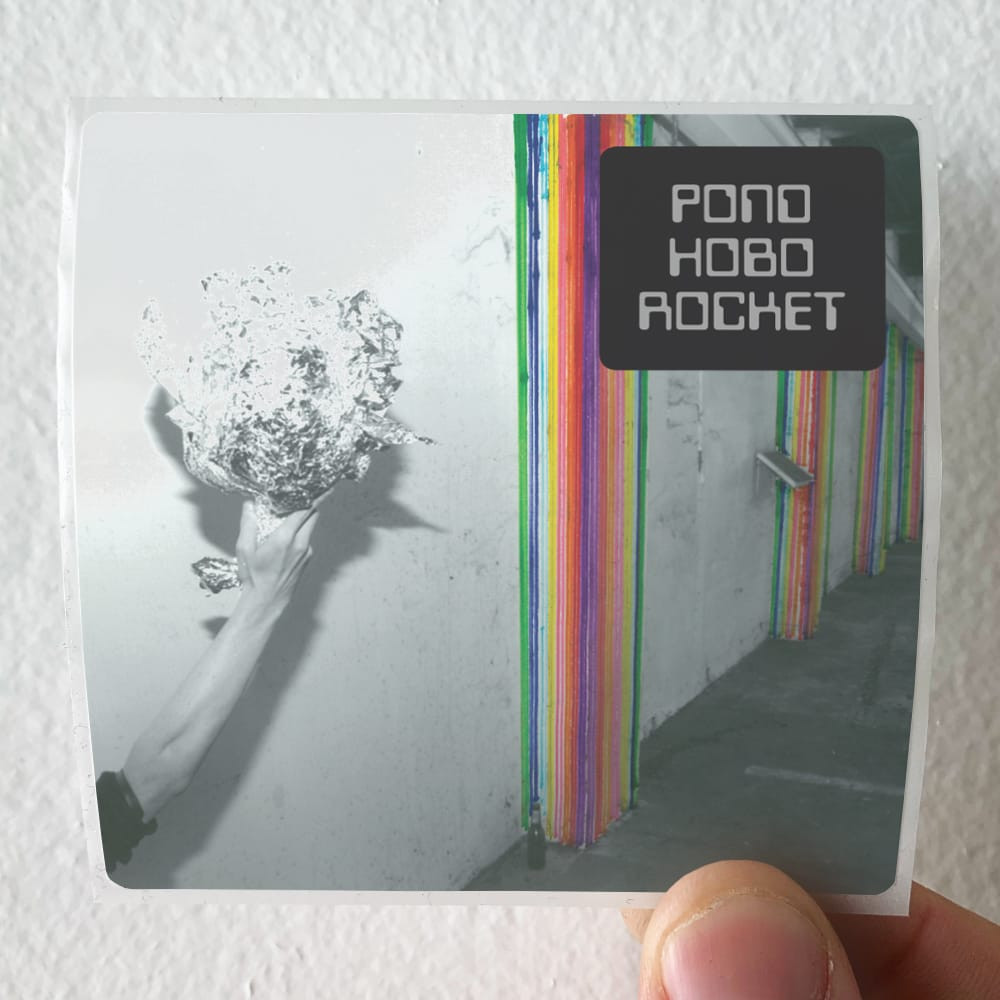Pond Hobo Rocket Album Cover Sticker