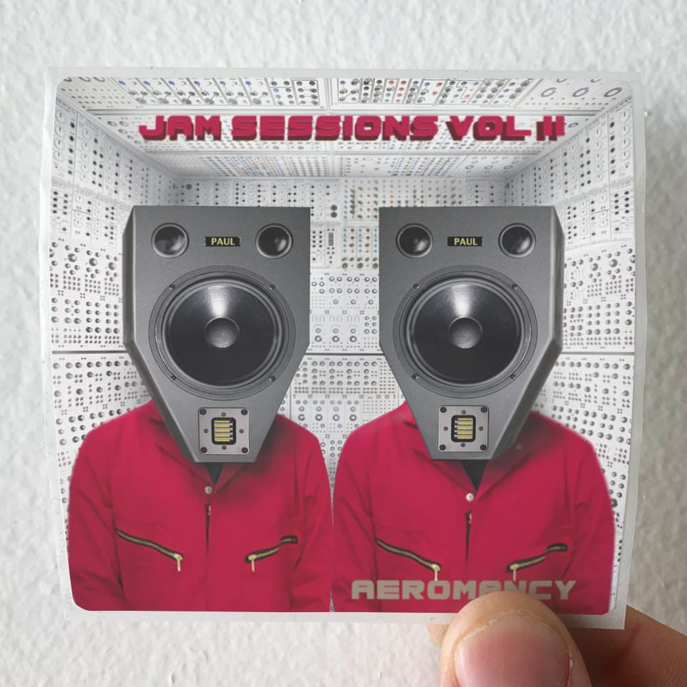 Paul Lawler Jam Sessions Vol2 Album Cover Sticker