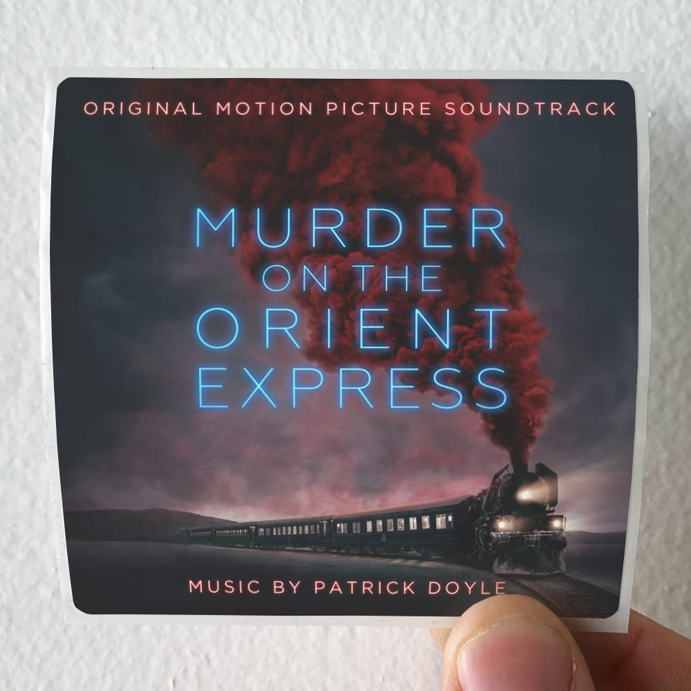 Patrick Doyle Murder On The Orient Express Album Cover Sticker