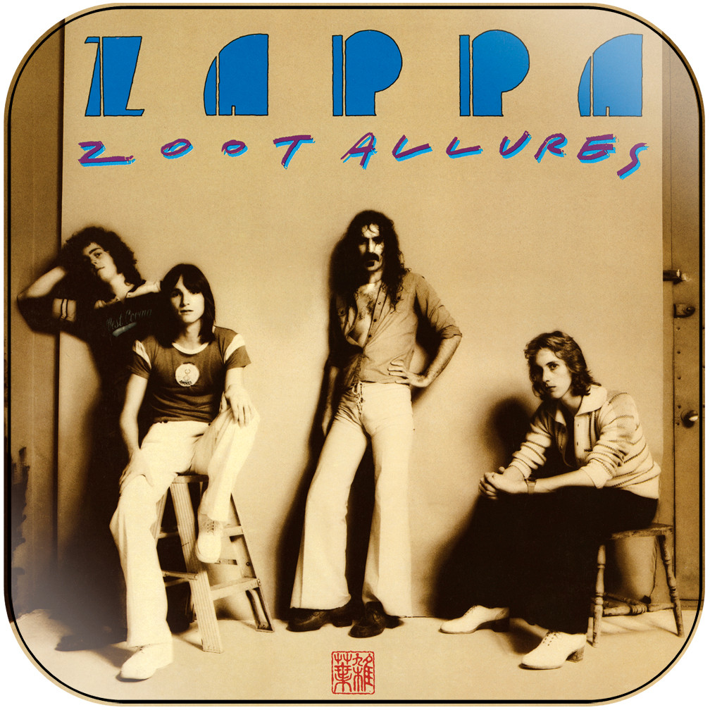 Frank Zappa Zoot Allures Album Cover Sticker