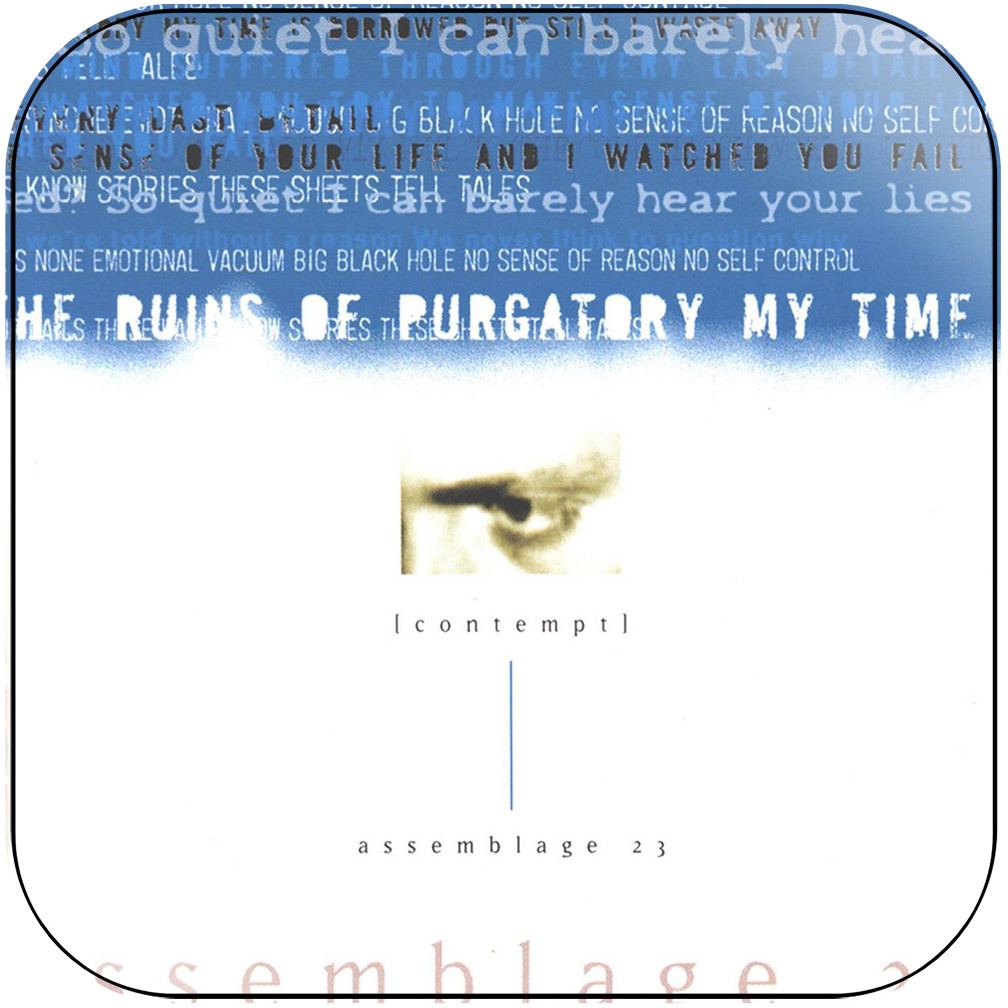 Assemblage 23 Contempt-1 Album Cover Sticker Album Cover Sticker