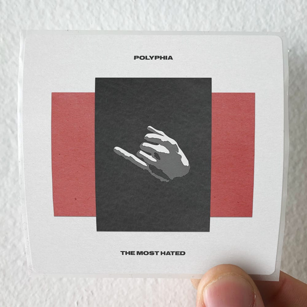Polyphia The Most Hated 1 Album Cover Sticker