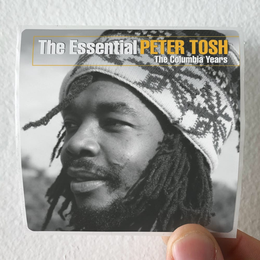 Peter Tosh The Essential Peter Tosh The Columbia Years Album Cover Sticker