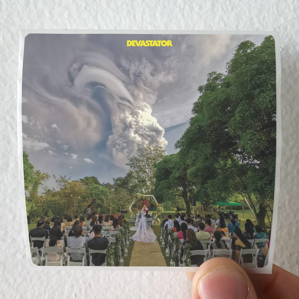Phantom Planet Devastator Album Cover Sticker