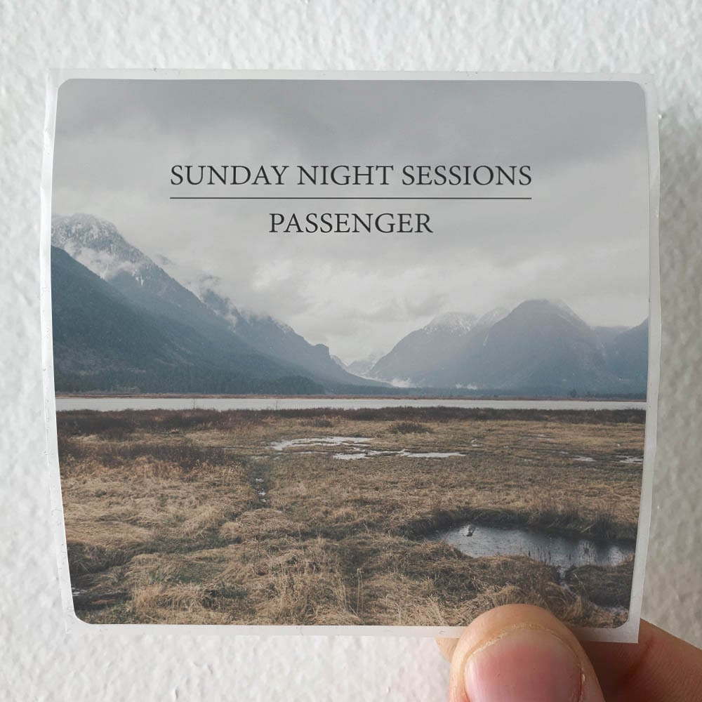 Passenger Sunday Night Sessions Album Cover Sticker