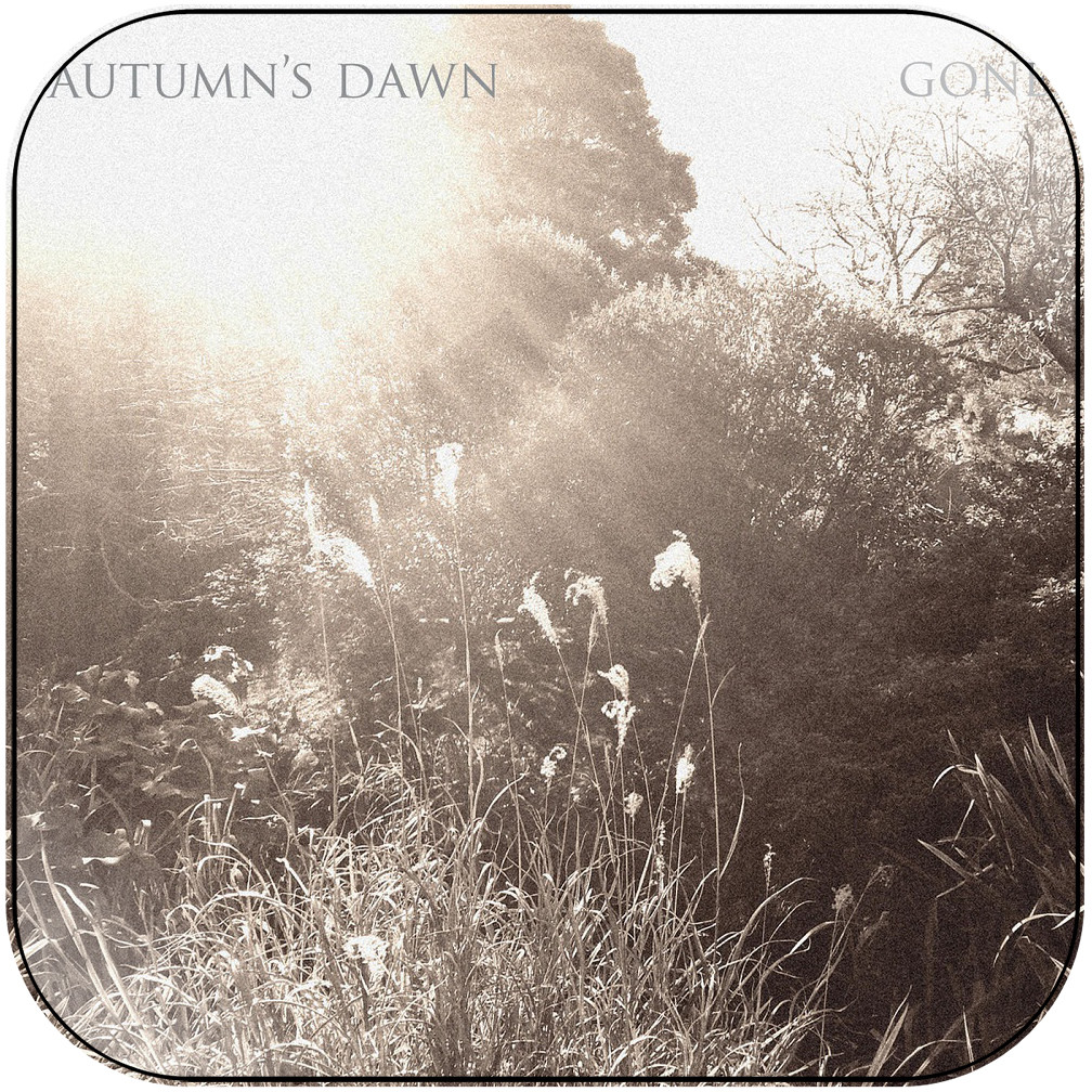 Autumns Dawn Gone Album Cover Sticker Album Cover Sticker