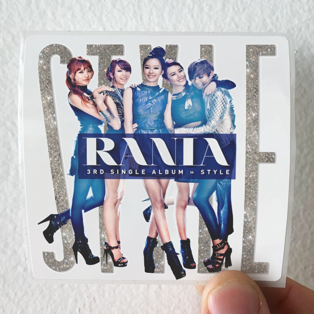 RaNia Style Album Cover Sticker