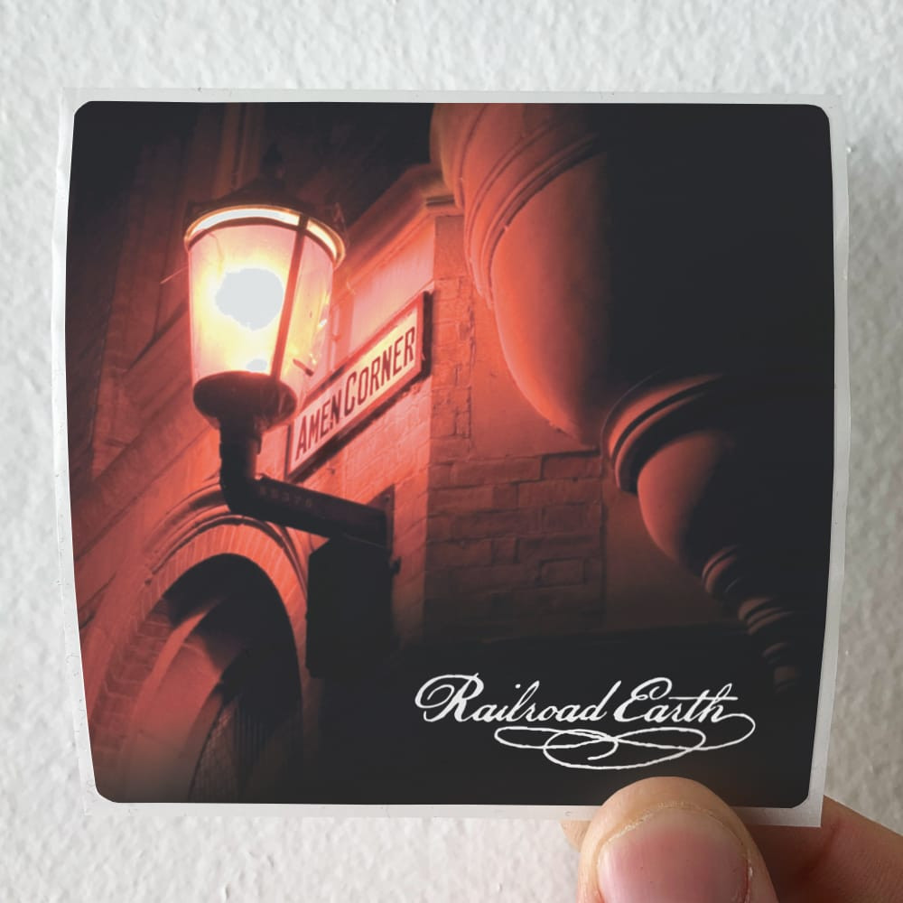 Railroad Earth Amen Corner Album Cover Sticker