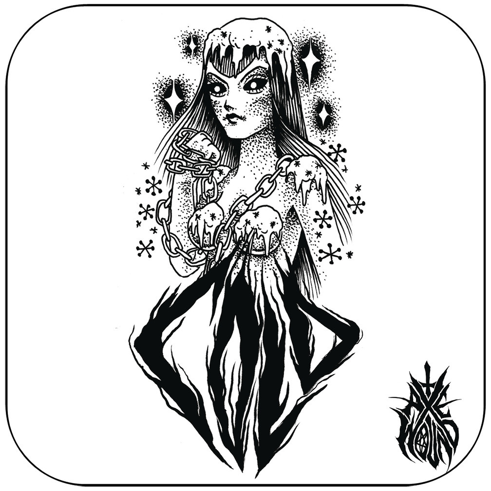 AxeWound Cold Album Cover Sticker Album Cover Sticker