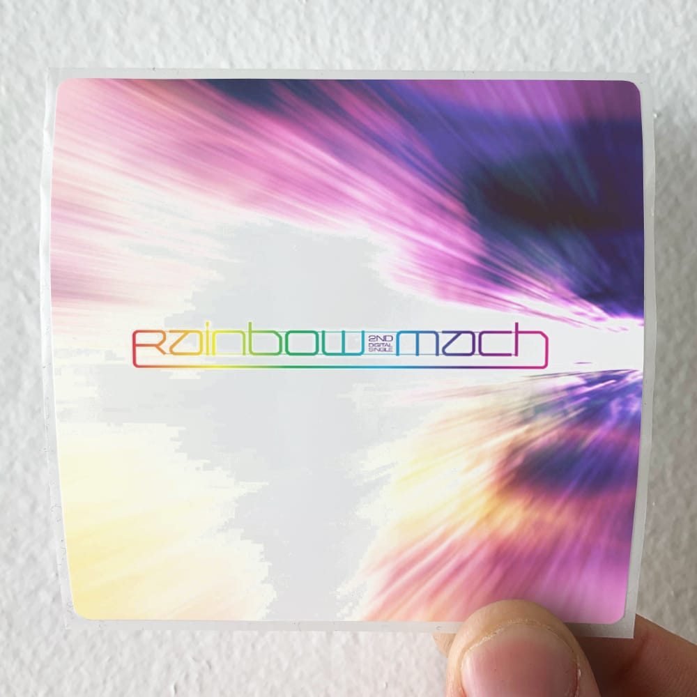 Rainbow Mach Album Cover Sticker