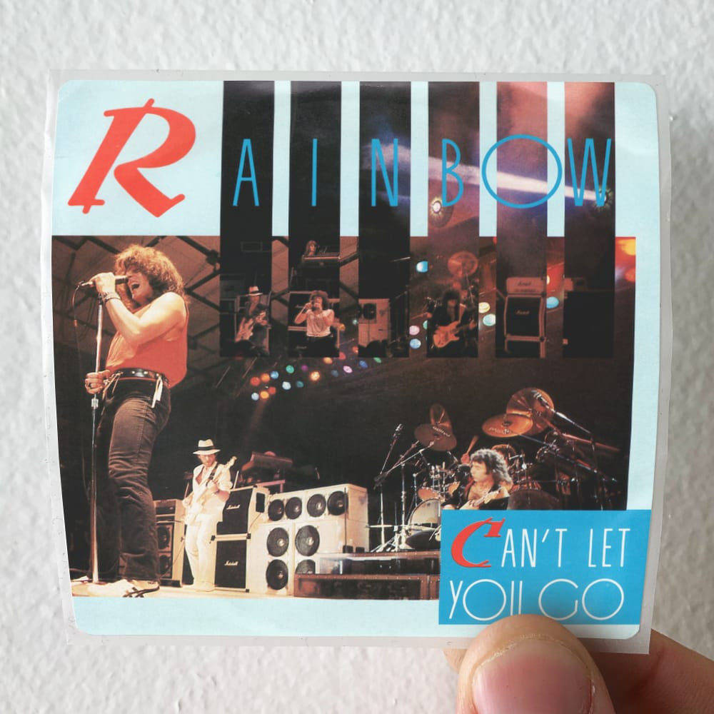 Rainbow Cant Let You Go Album Cover Sticker