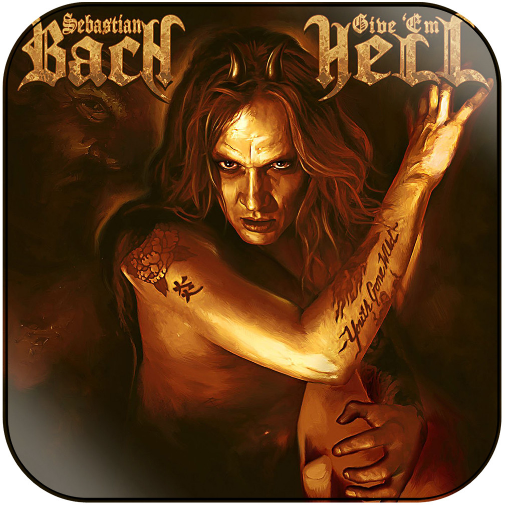 Sebastian Bach Kicking Screaming-1 Album Cover Sticker Album Cover Sticker