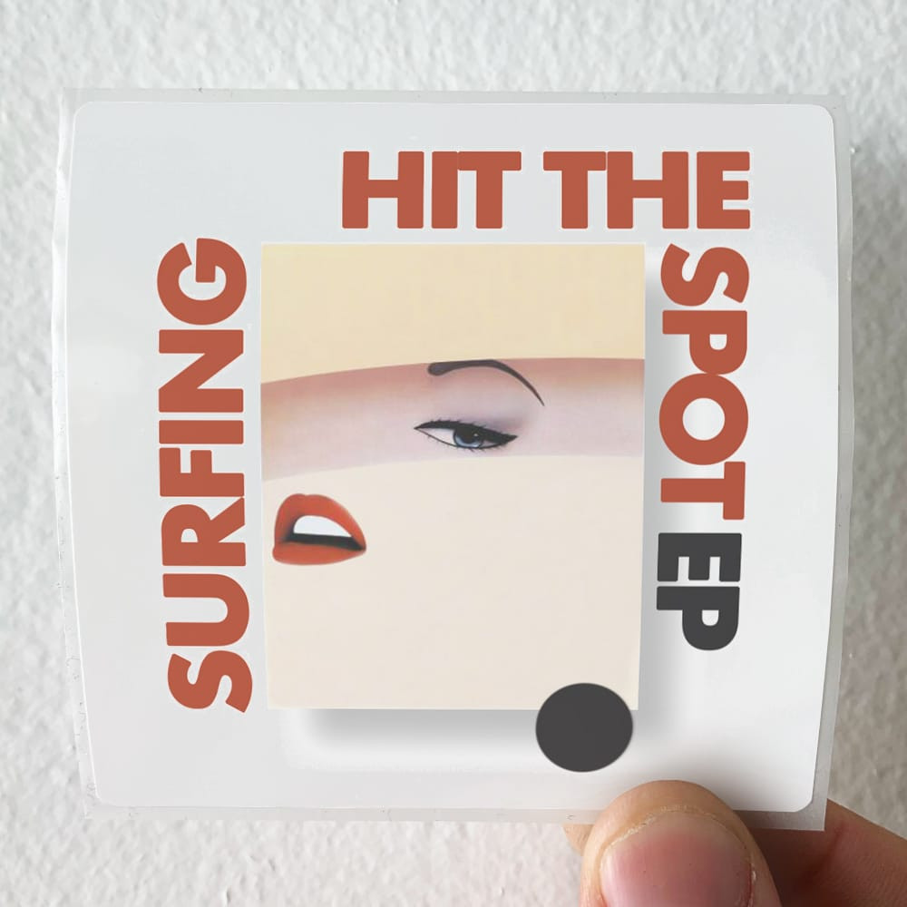 Surfing Hit The Spot Ep Album Cover Sticker