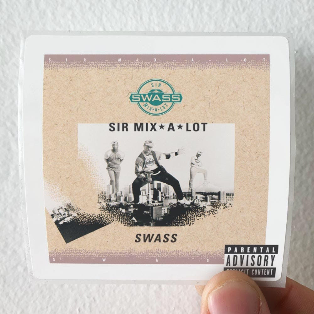 Sir Mix-A-Lot Swass Album Cover Sticker