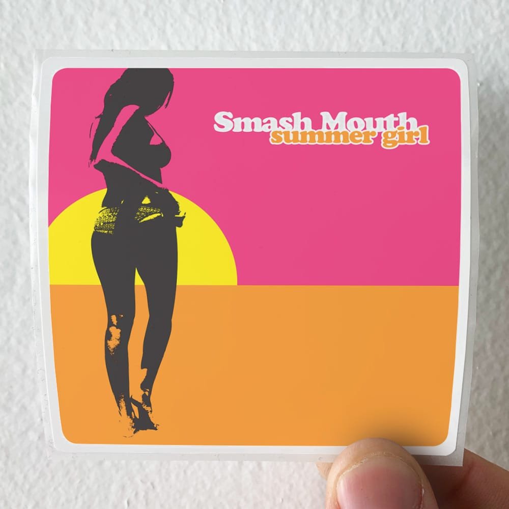 Smash Mouth Summer Girl Album Cover Sticker