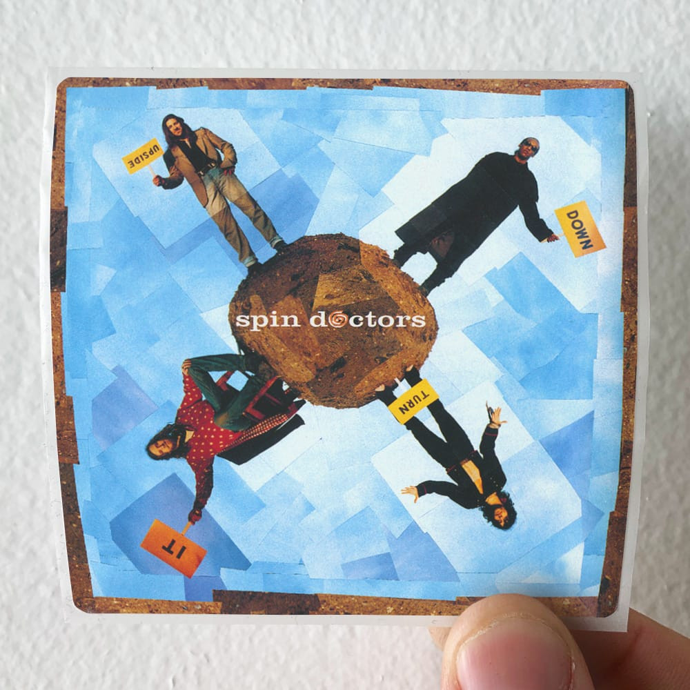 Spin Doctors Turn It Upside Down Album Cover Sticker