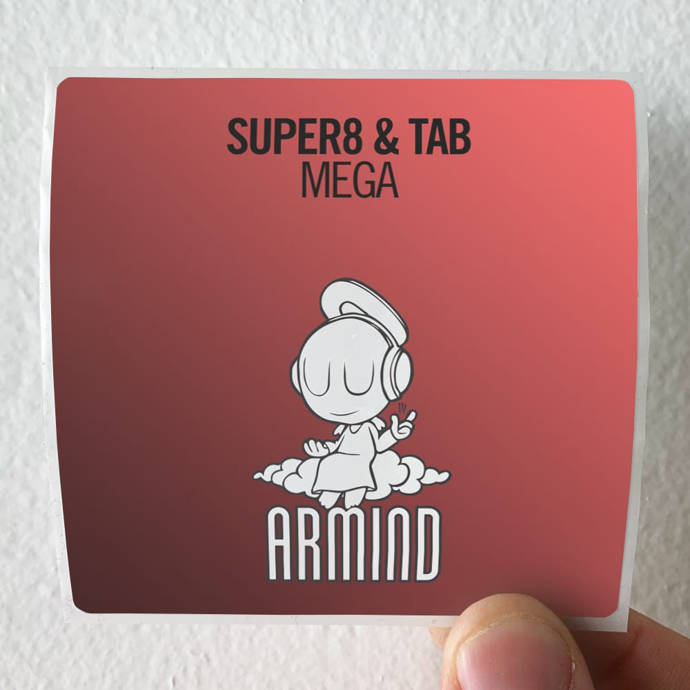 Super8 and Tab Mega Album Cover Sticker