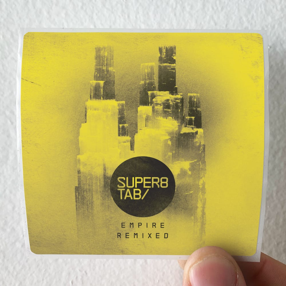 Super8 and Tab Empire Remixed Album Cover Sticker