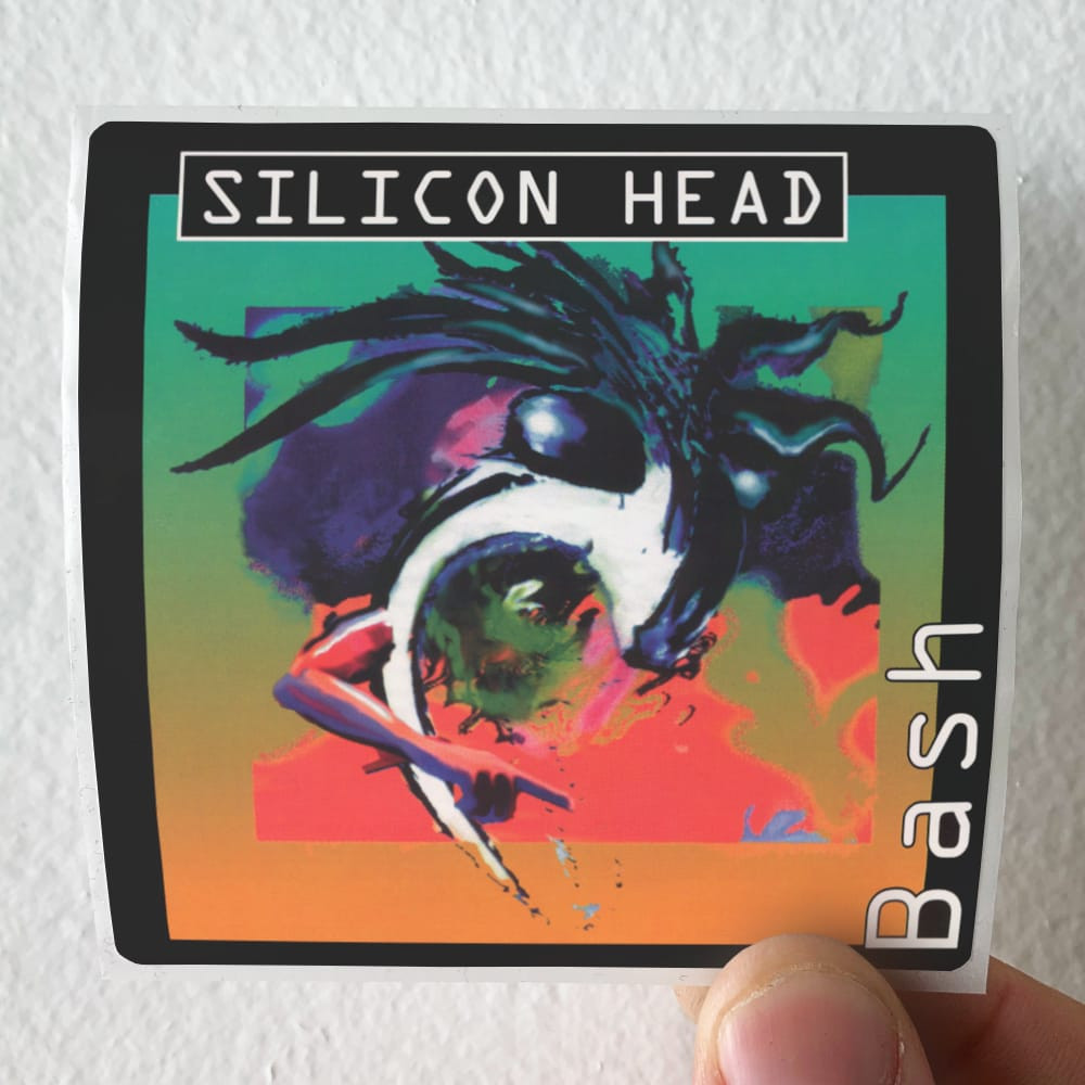 Silicon Head Bash Album Cover Sticker
