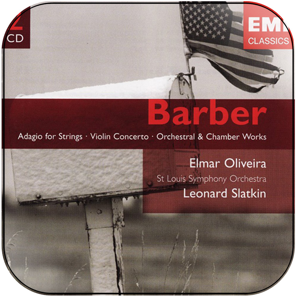 Samuel Barber Fenix Album Cover Sticker Album Cover Sticker