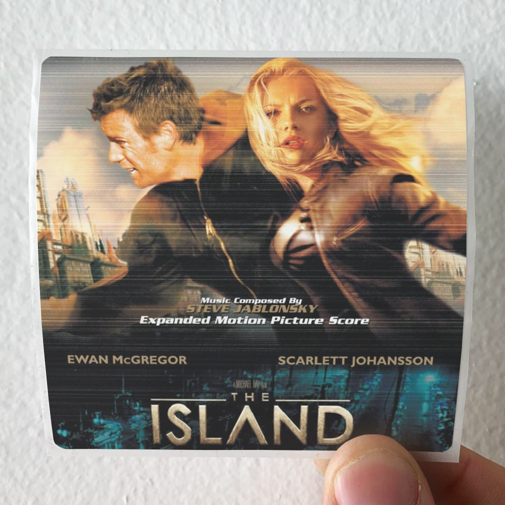 Steve Jablonsky The Island Album Cover Sticker