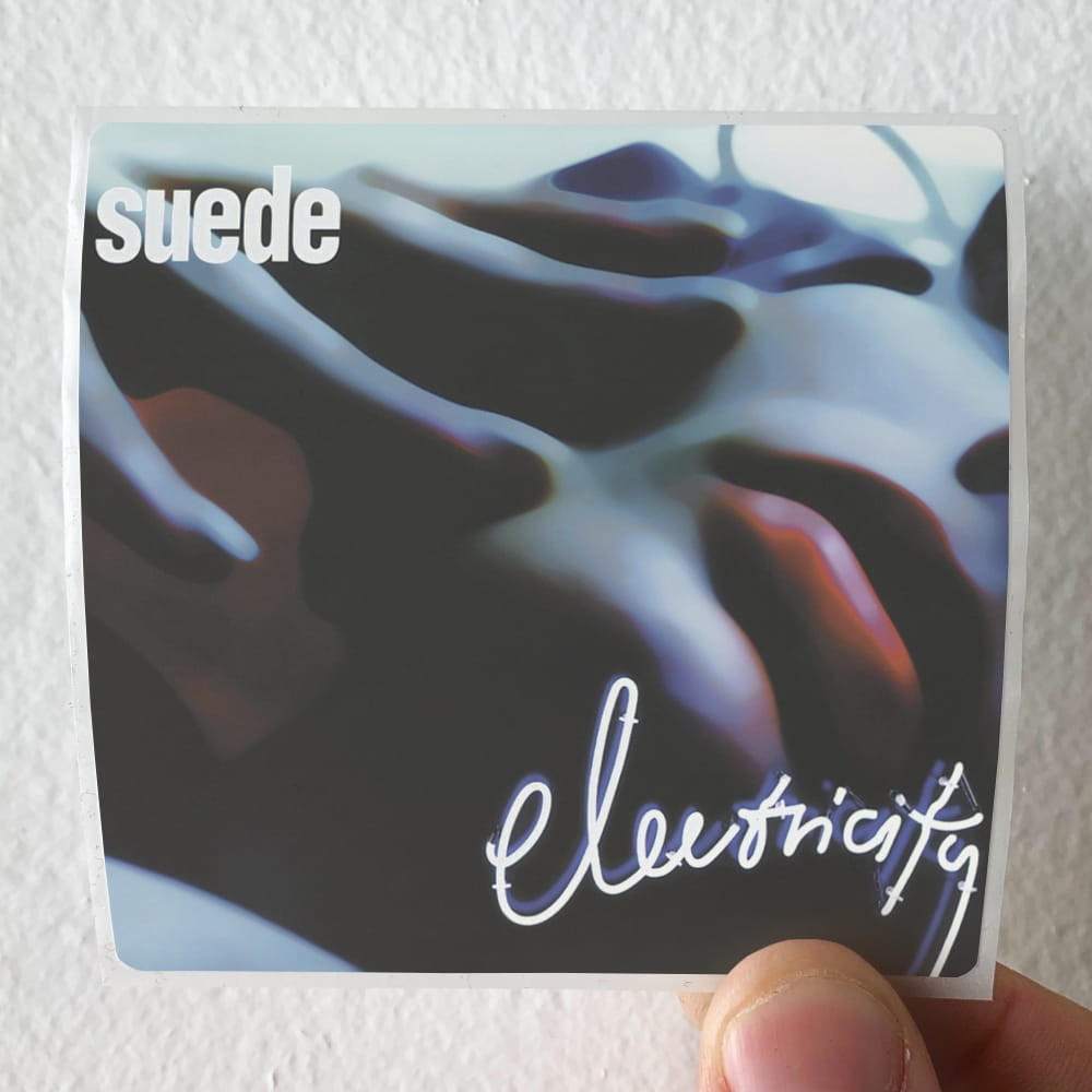 Suede Electricity Album Cover Sticker