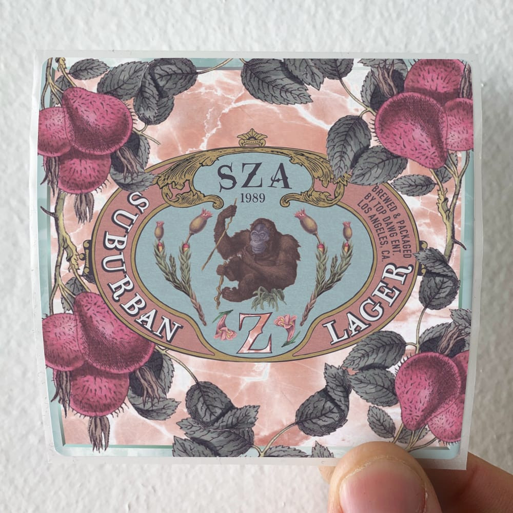 SZA Z Album Cover Sticker