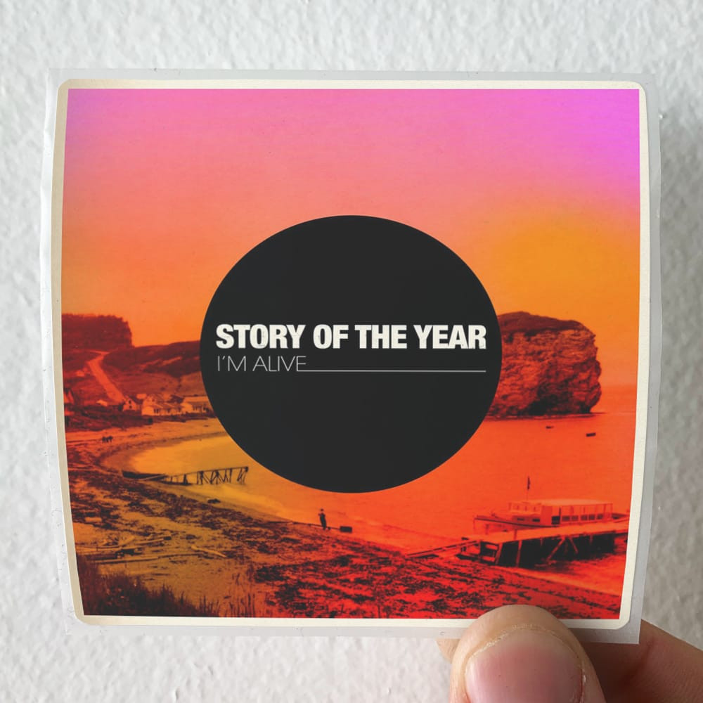 Story of the Year Im Alive Album Cover Sticker