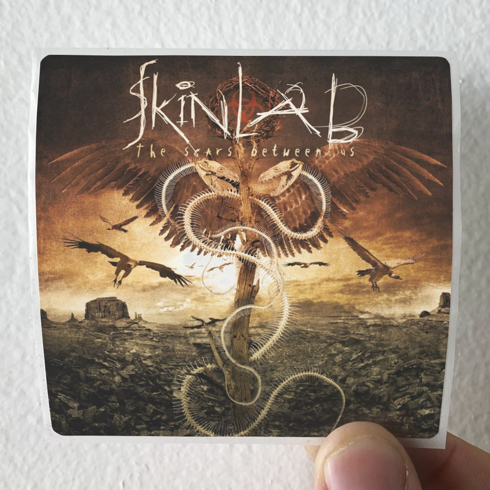 Skinlab The Scars Between Us Album Cover Sticker