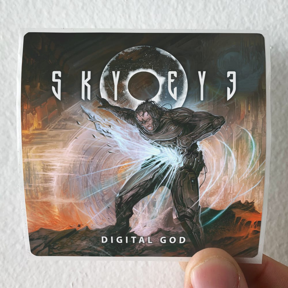 SkyEye Digital God Album Cover Sticker