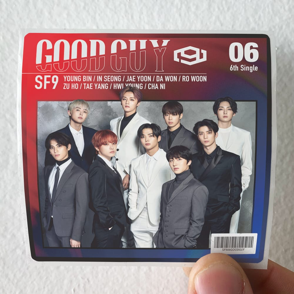 SF9 Good Guy Album Cover Sticker