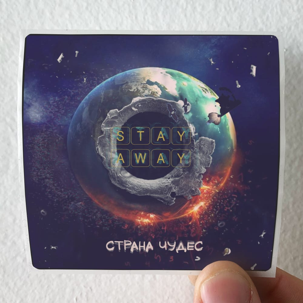 Stay Away Album Cover Sticker