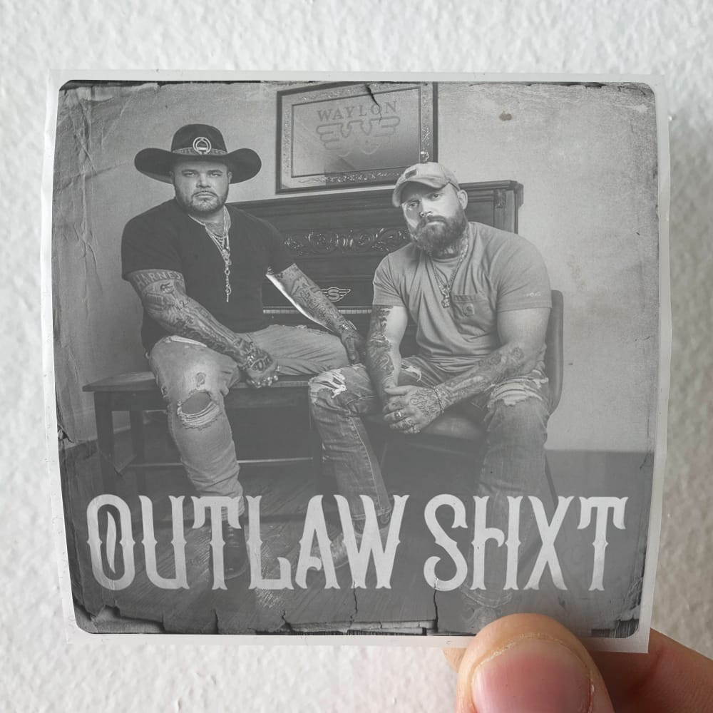 Struggle Outlaw Shxt Album Cover Sticker