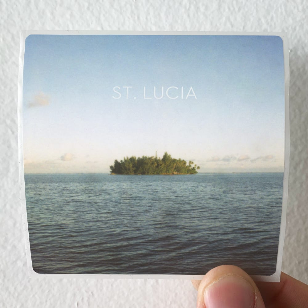 St Lucia St Lucia Album Cover Sticker