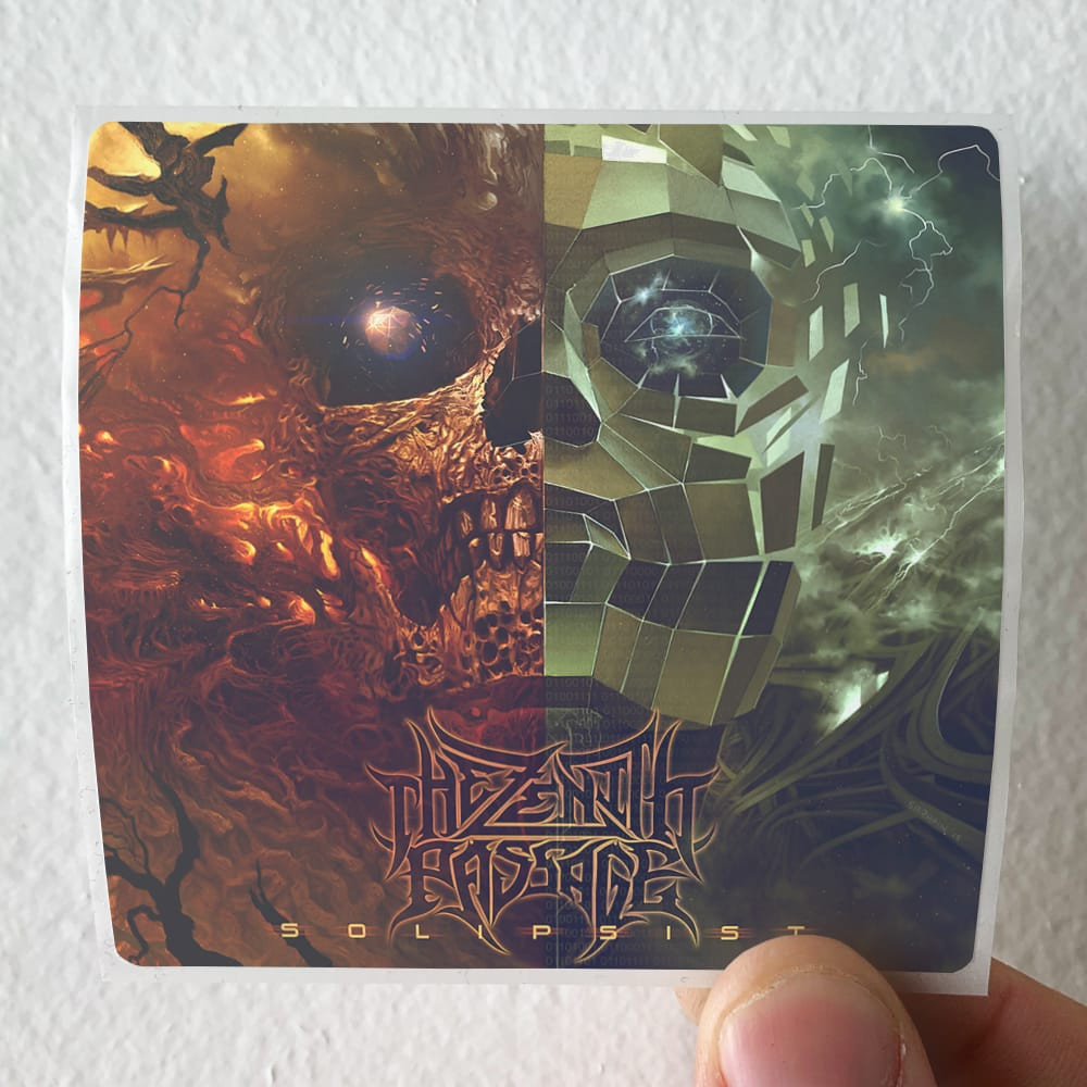 The Zenith Passage Solipsist Album Cover Sticker