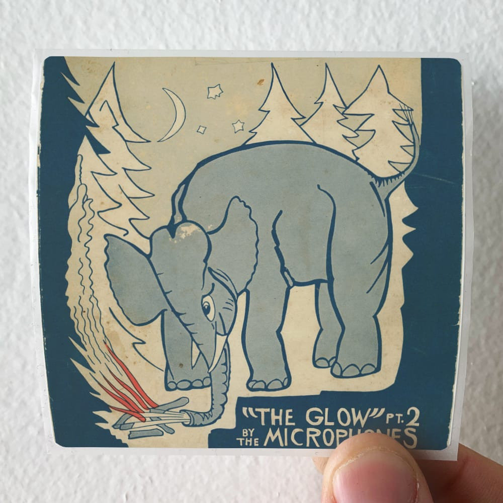 The Microphones The Glow Part 2 Album Cover Sticker