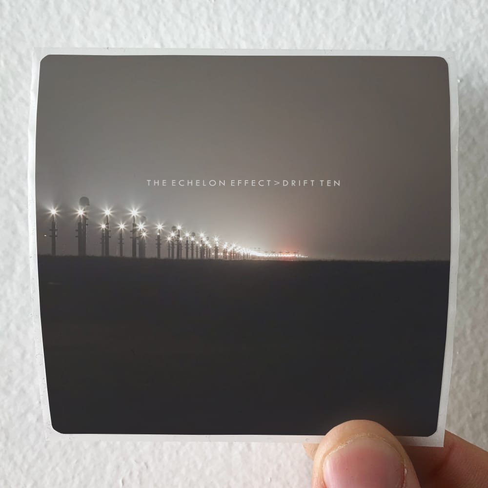 The Echelon Effect Drift Ten Album Cover Sticker