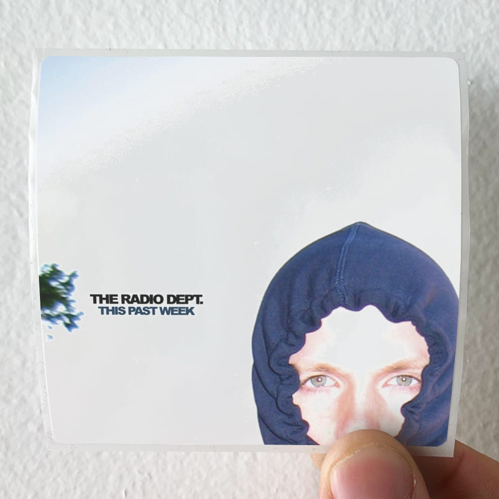 The Radio Dept This Past Week Album Cover Sticker