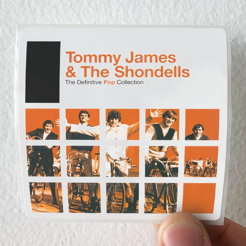 Tommy James and the Shondells Definitive Pop Collection Album Cover Sticker