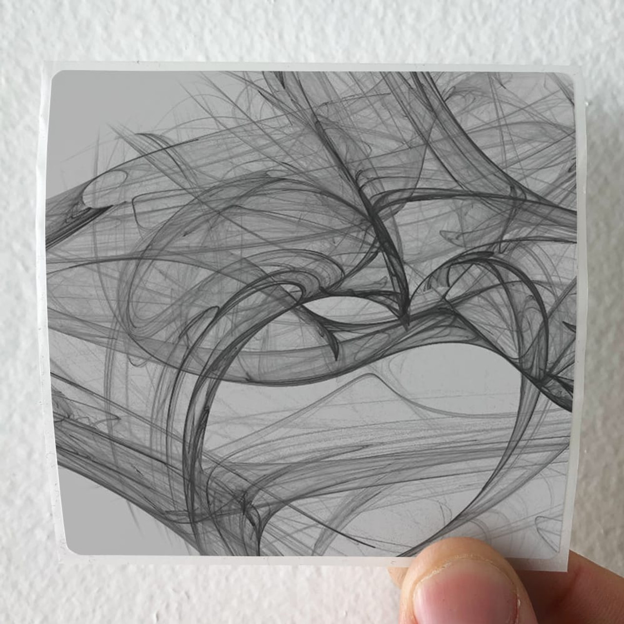 The Algorithm The Doppler Effect Album Cover Sticker