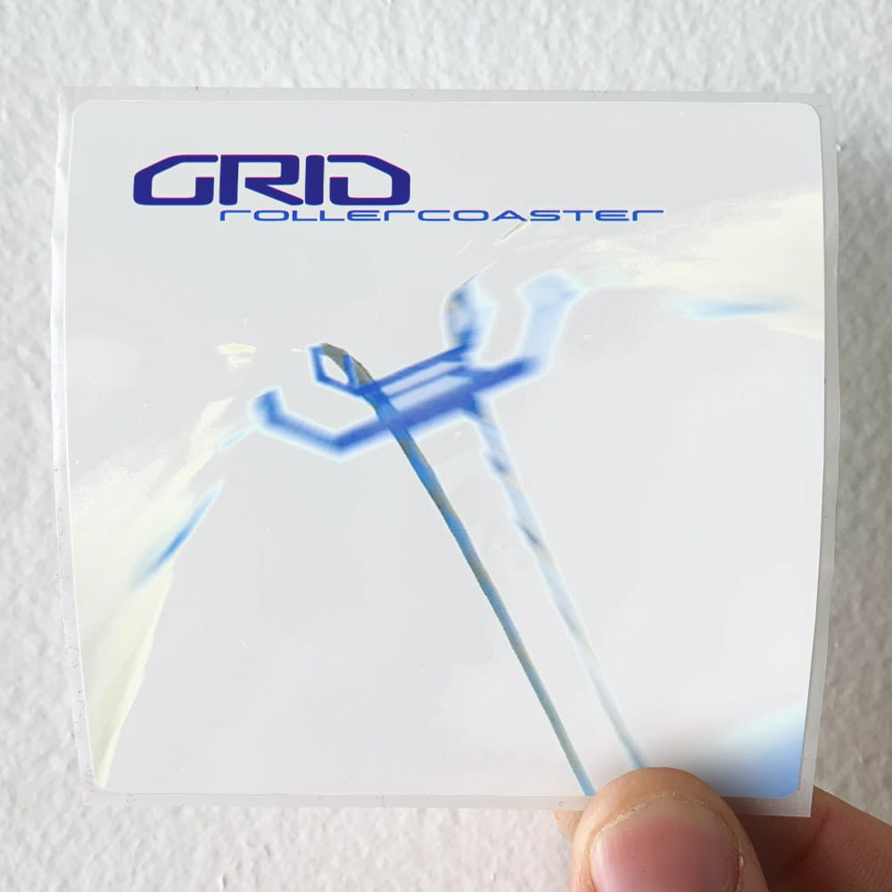 The Grid Rollercoaster Album Cover Sticker