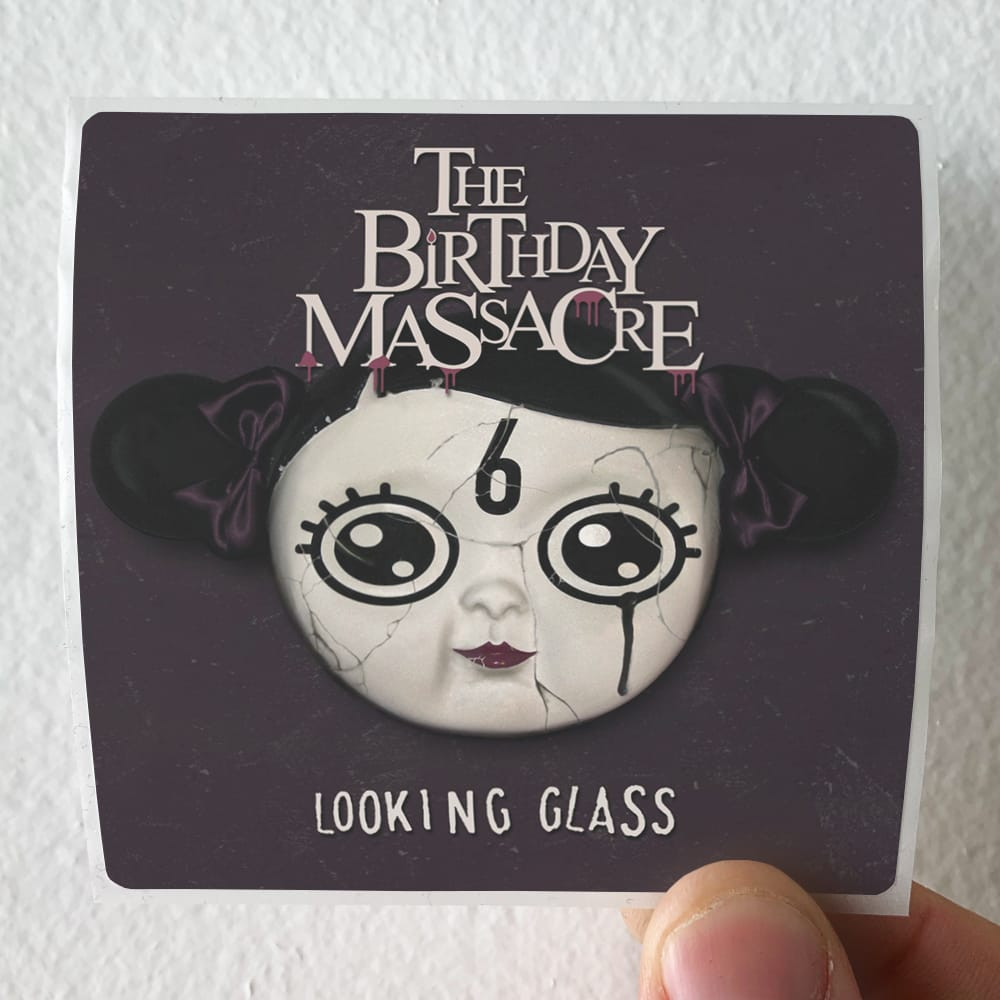 The Birthday Massacre Looking Glass Album Cover Sticker