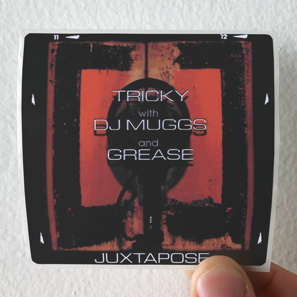 Tricky Juxtapose Album Cover Sticker