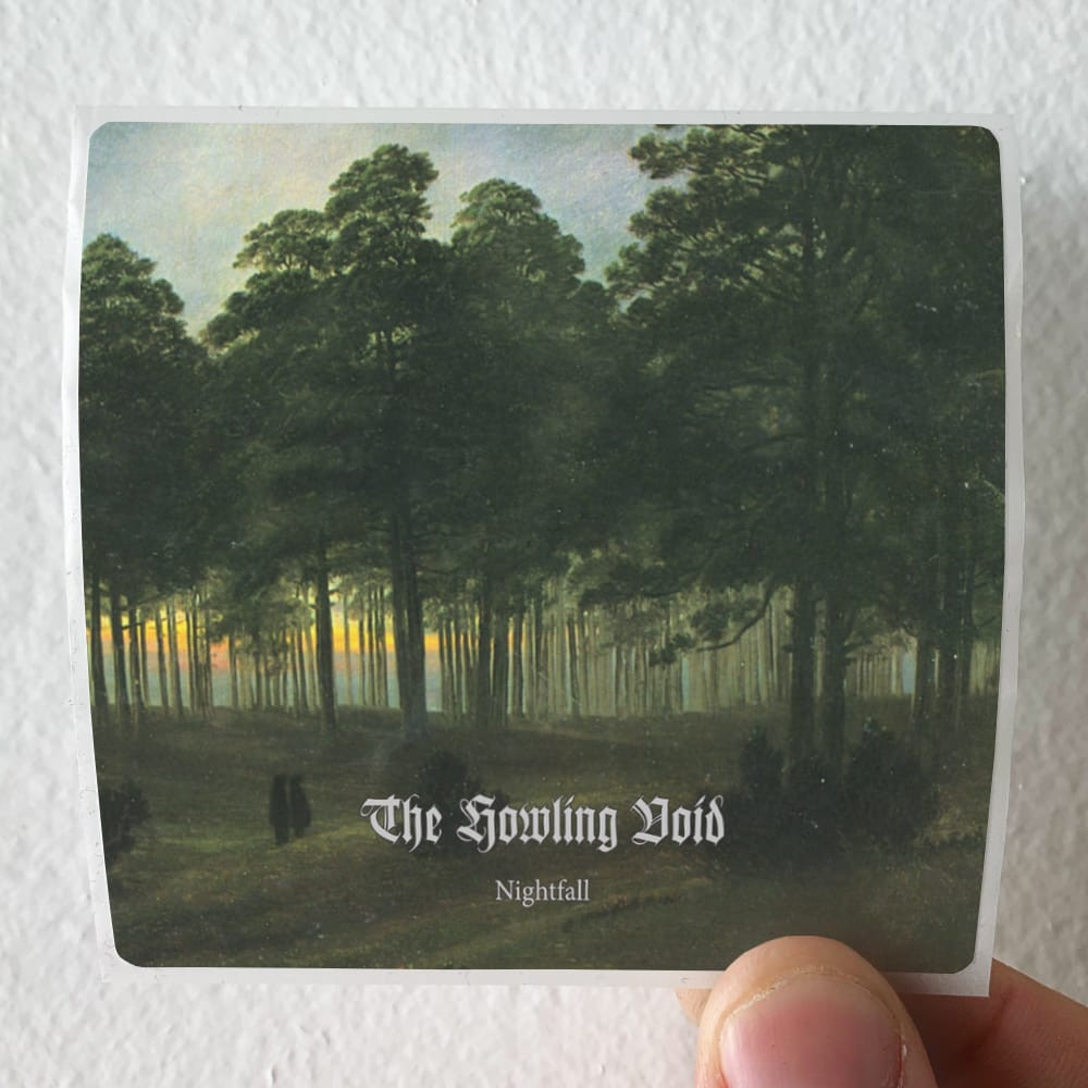 The Howling Void Nightfall Album Cover Sticker