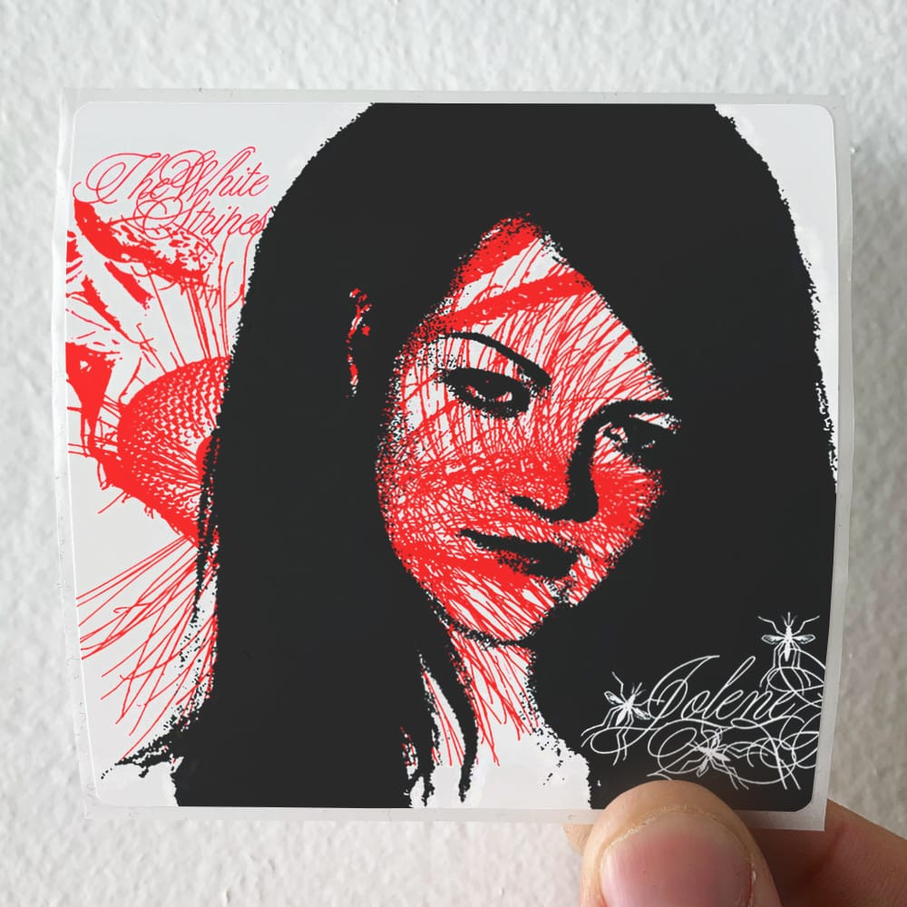 The White Stripes Jolene Album Cover Sticker